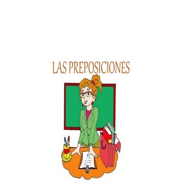 Las preposiciones | PPTX