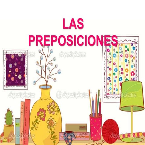 Las preposiciones | PPTX