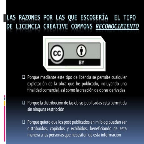 Licencias Creative Commons | DOCX