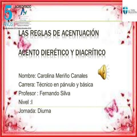 acentuacion | PPT