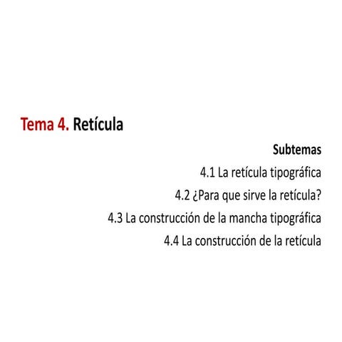 Tipos de reticulas | PDF