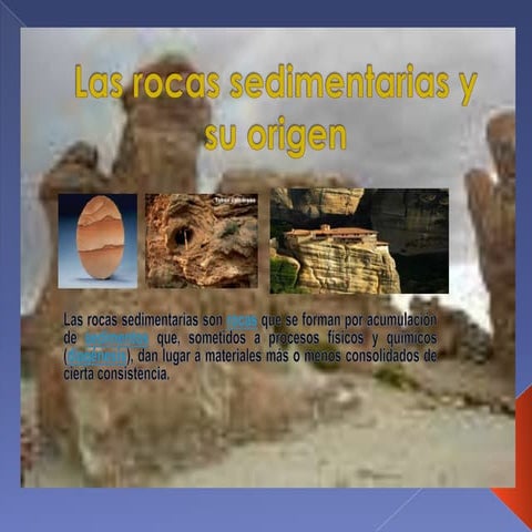 Las Rocas Sedimentarias | PPTX