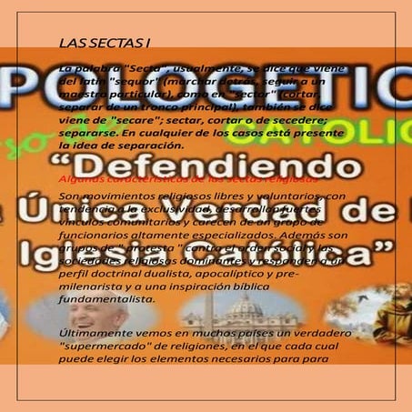Las sectas I | DOCX