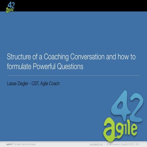 Coaching conversation | PPTX