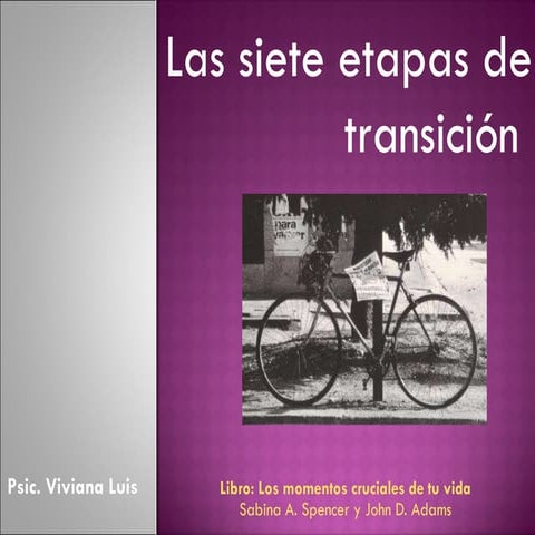 Las siete etapas de transición | PPT