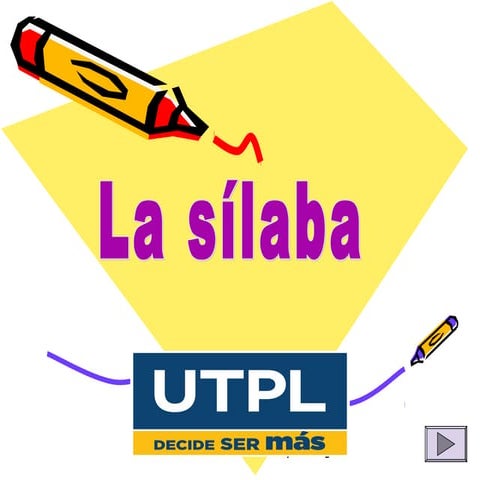 Las silabas | PPT