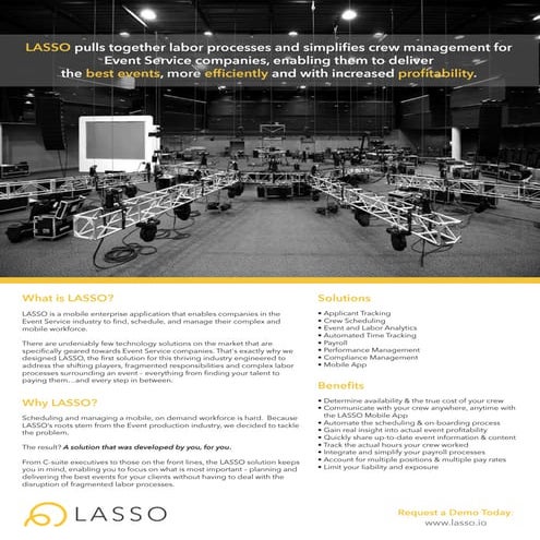 LASSO - Event Service Overview | PDF | Technology & Computing
