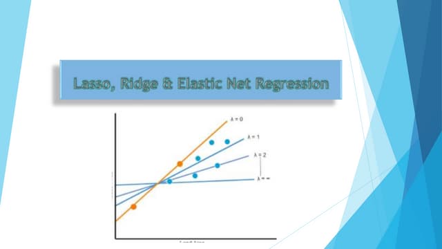 Lasso and ridge regression | PPT Lasso and ridge regression | PPT