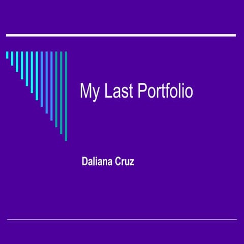Last Portfolio | PPT