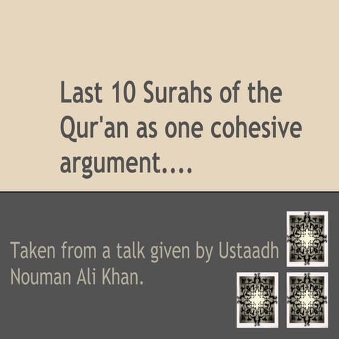 Last10 surahs of the Quran | PDF