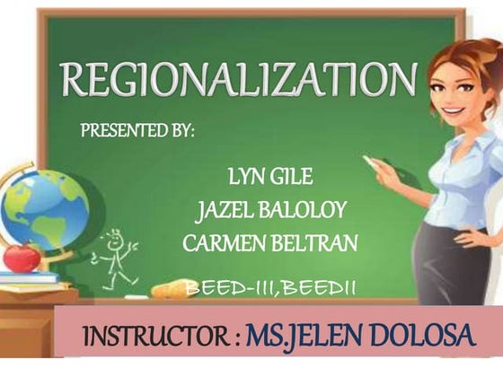 Regionalization vs globalisation | PPTX