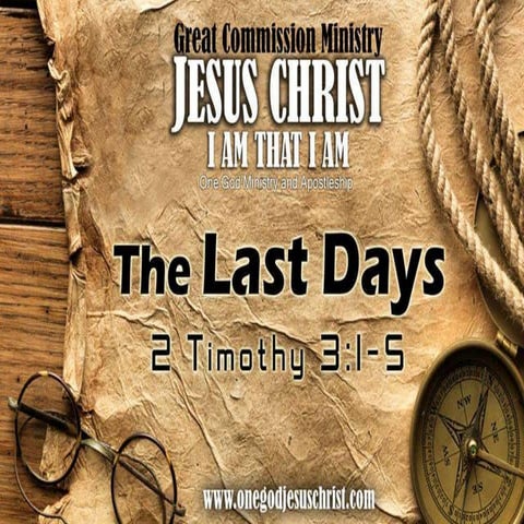 The Last Days | PPTX