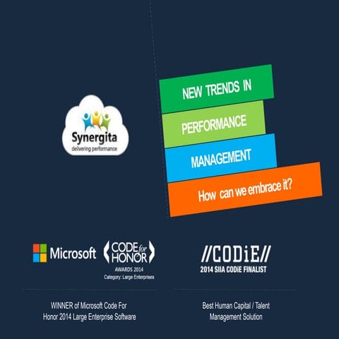 Latest Trends in Performance Management | PPTX