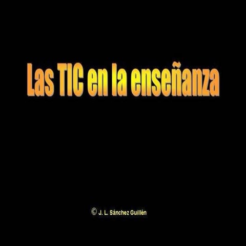 L A S T I C E N L A E N S EÑ A N Z A D E L A S C I E N C I A S N A T U R A L E S 97 2003 Ppt