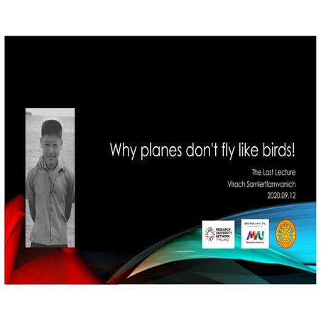 Why planes don't fly like birds! | PPT