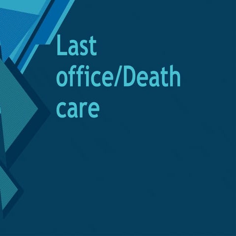 LAST OFFICES power point presentation 1234 | PPTX
