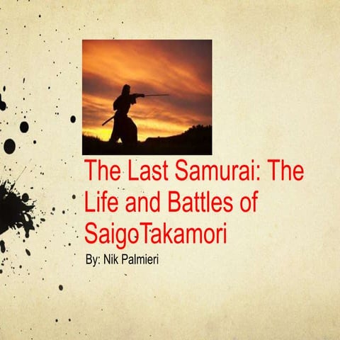 Last samurai | PPT