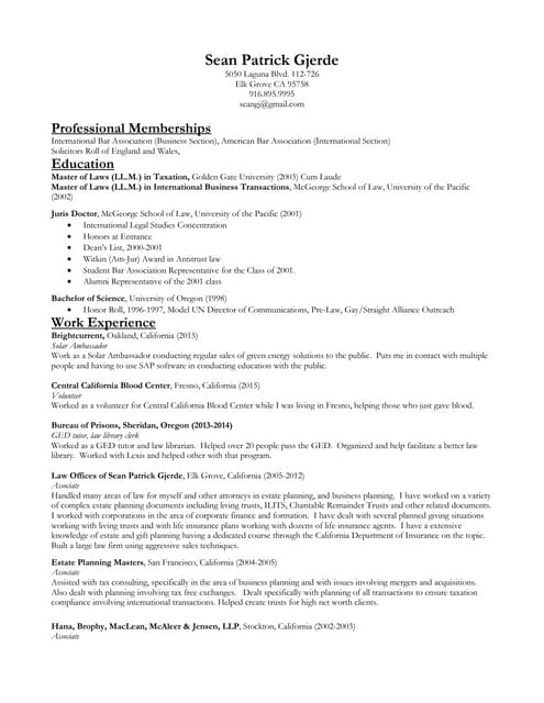 Michael Terrigno Profile | PDF