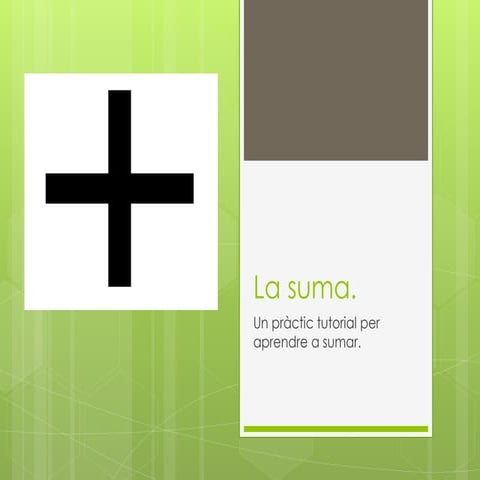 La suma | PPTX
