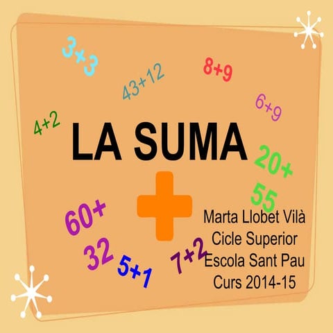 La suma | PPT