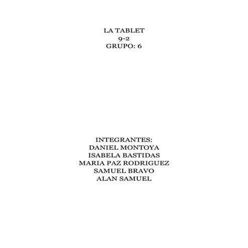 La Tablet (1).pdf isabella bastida grado 9-2 | PDF