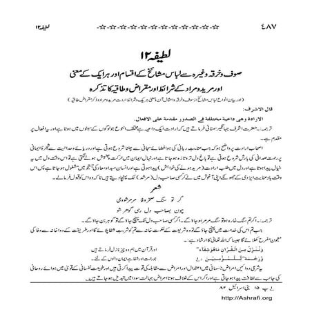 Lataif e ashrafi malfoozat e syed makhdoom ashraf 12 | PDF