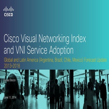 Cisco Visual Networking Index Global Mobile Data Traffic Forecast ...