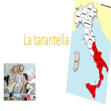 La tarantella | PPTX