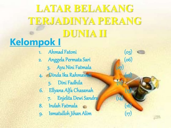 Perang Dunia 1 1914 1918 | PPTX