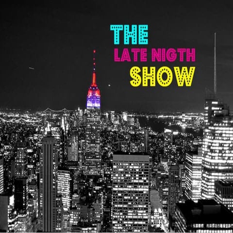 Late Night Show | PPTX