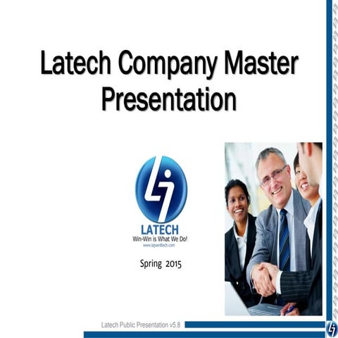 Latech master presentation v5-7.1 | PDF