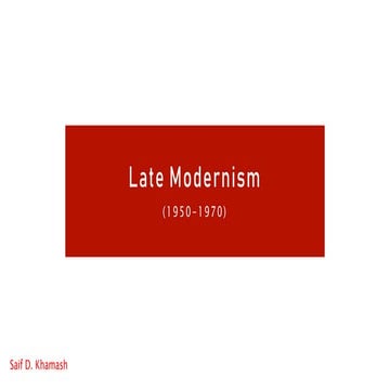 Late Modernism.pptx