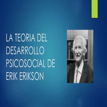 Erik Erikson Psicosocial | PDF