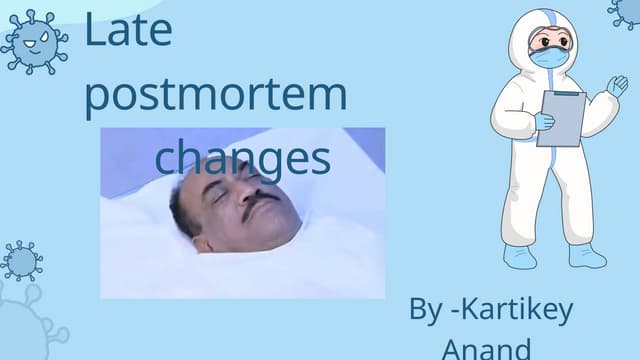 Forensic medicene,putrefaction | PPTX