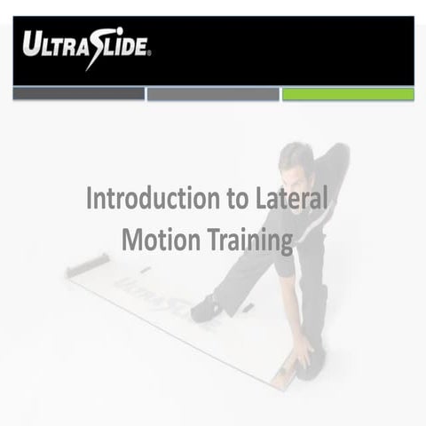 Lateral motion training with slideboards | PDF