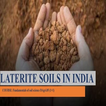 Laterite Soil Soil Of India – We Suggest