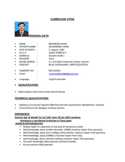 CURRICULUM VITAE- updated | PDF