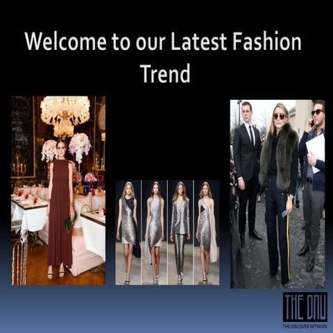 Latest fashion trends | PPT