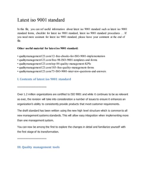 Iso 9001 process flowchart | DOCX | Physics | Science