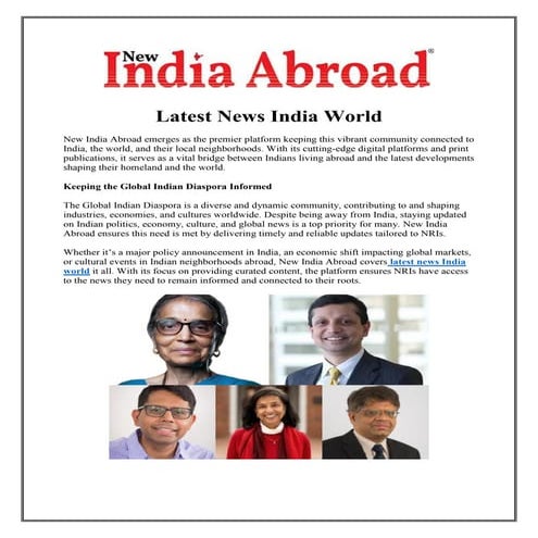Discover The Best Global Indian news.pptx