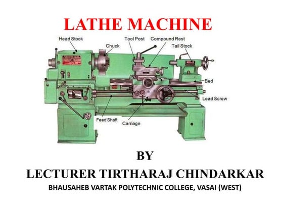 Work holding devices of lathe | PPT