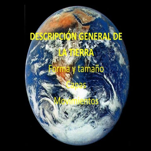 La Tierra Y Sus Nombres | PPT