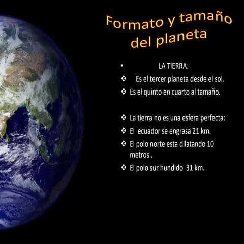 La Tierra Y Sus Nombres | PPT