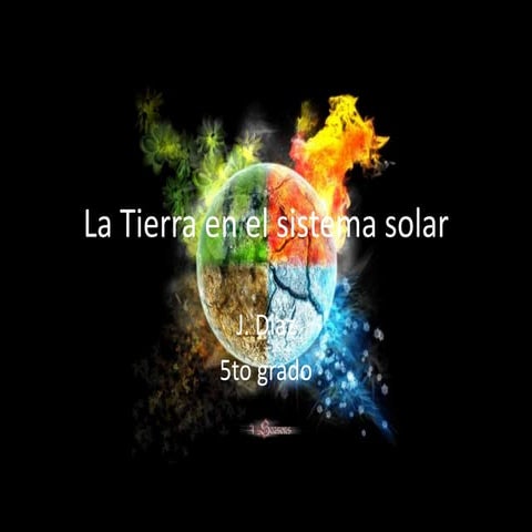 La tierra en el sistema solar | PPTX