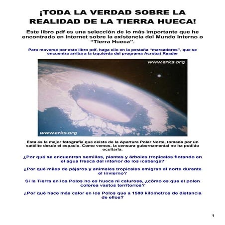La tierra hueca | PDF
