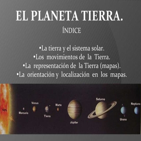 La tierra y el sistema solar | PPT