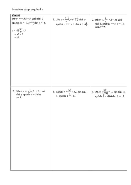 Mathematics Form 1-Chapter 1 Rational Numbers -Integers -Basic ...