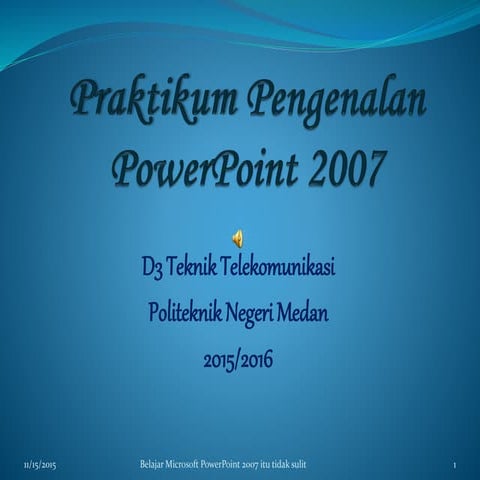 Latihan 6 pp 2007 | PPT