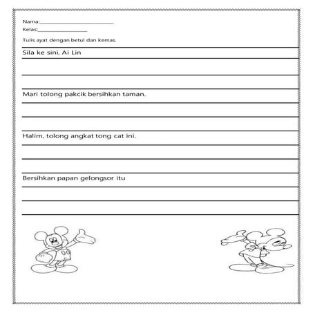 Latihan ayat suruhan | DOCX