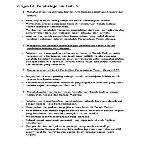 Latihan dan aktiviti bab 5 T5 | PDF